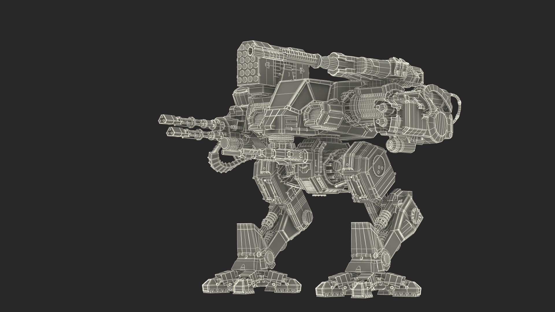 3D Piloted Large Robot Model - TurboSquid 2169498