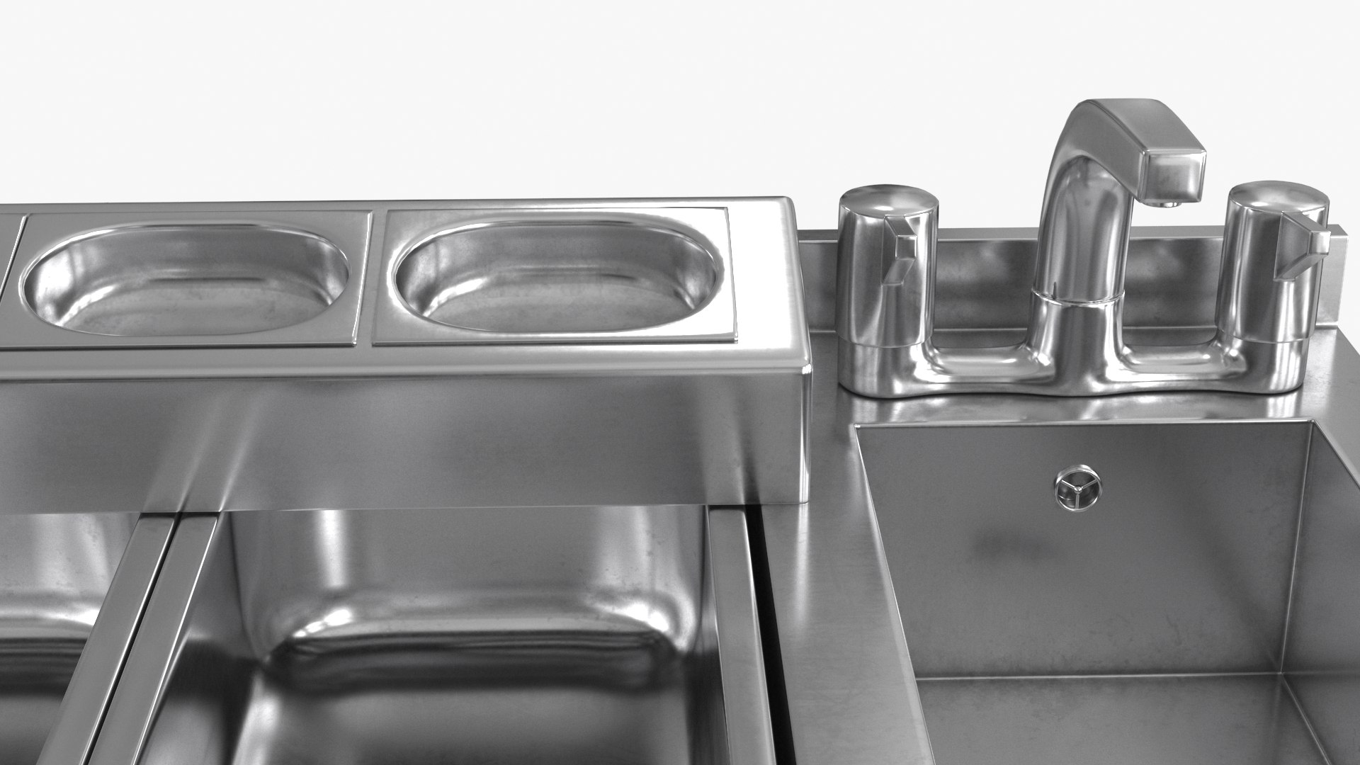 3D Under Bar Cocktail Station Model - TurboSquid 1802154