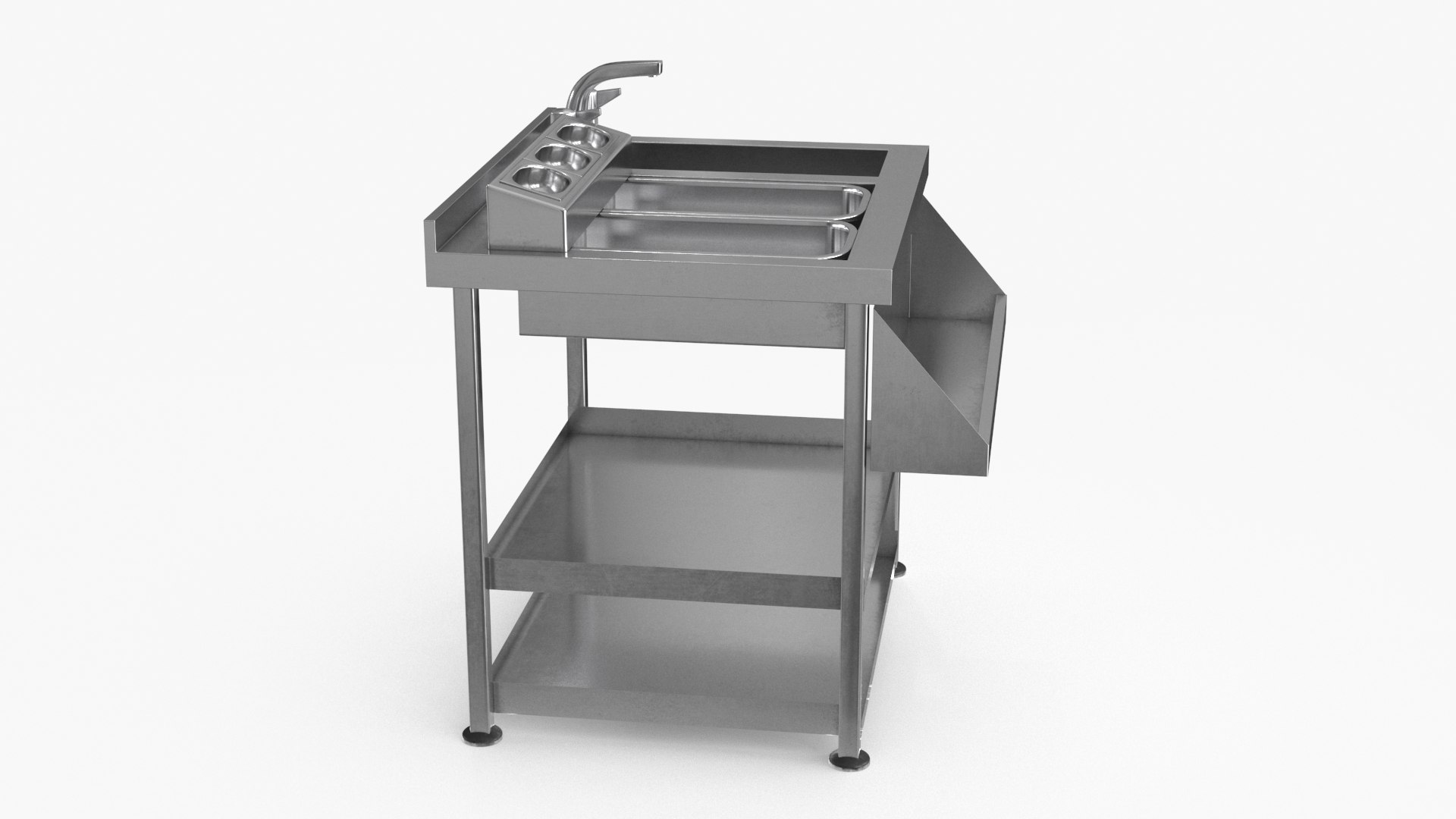 3D Under Bar Cocktail Station Model - TurboSquid 1802154