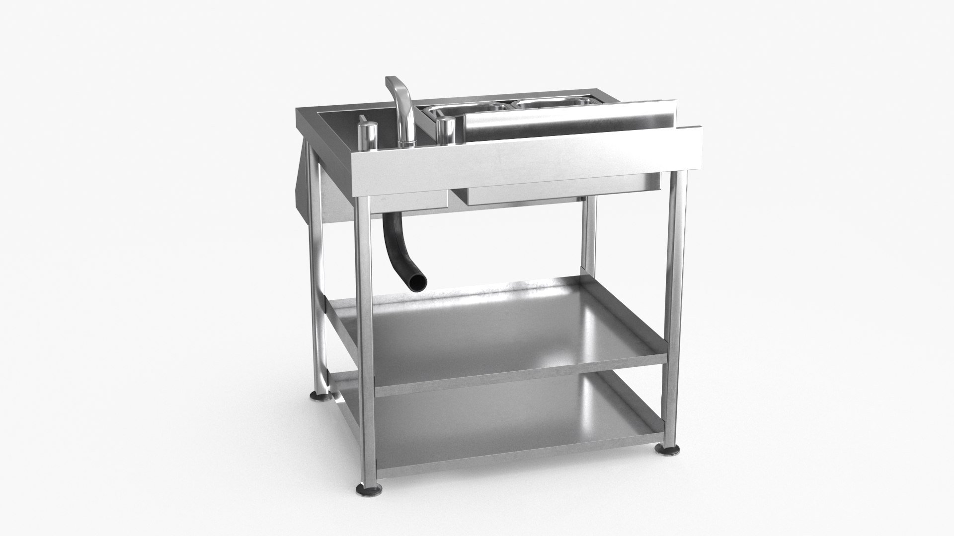 3D Under Bar Cocktail Station Model - TurboSquid 1802154
