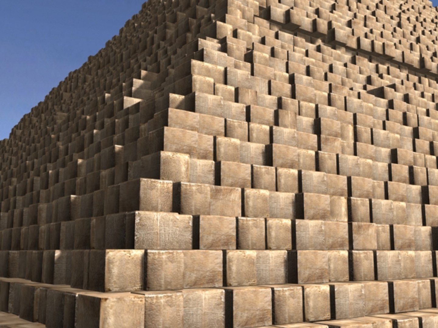 3d Obj Great Pyramid