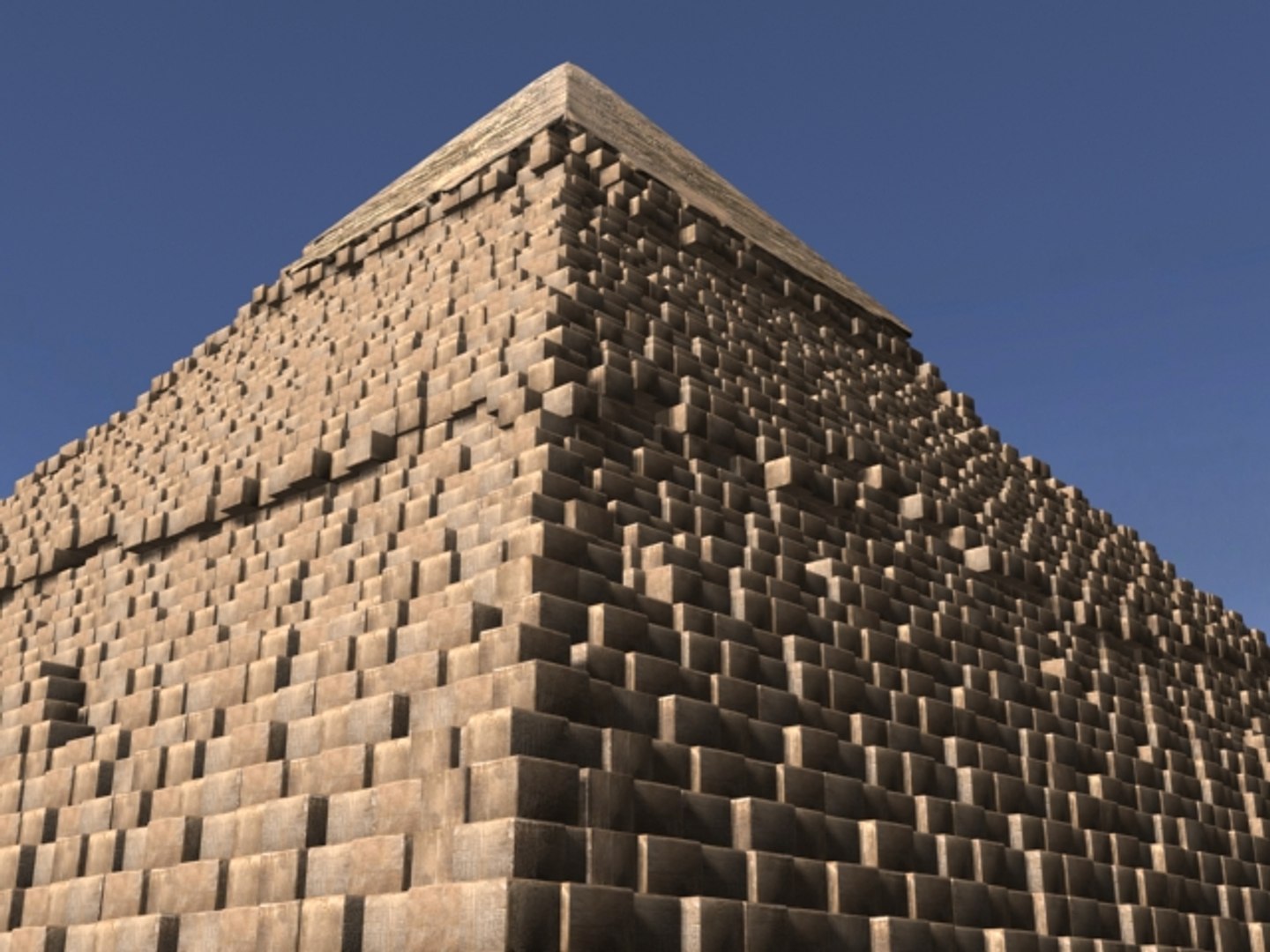 3d Obj Great Pyramid