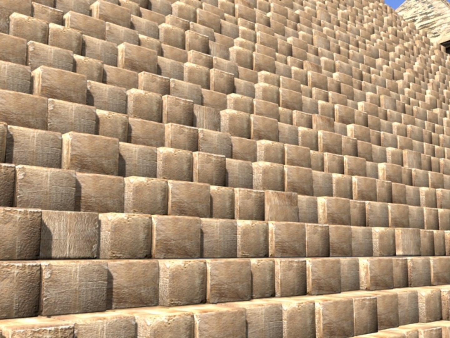 3d Obj Great Pyramid