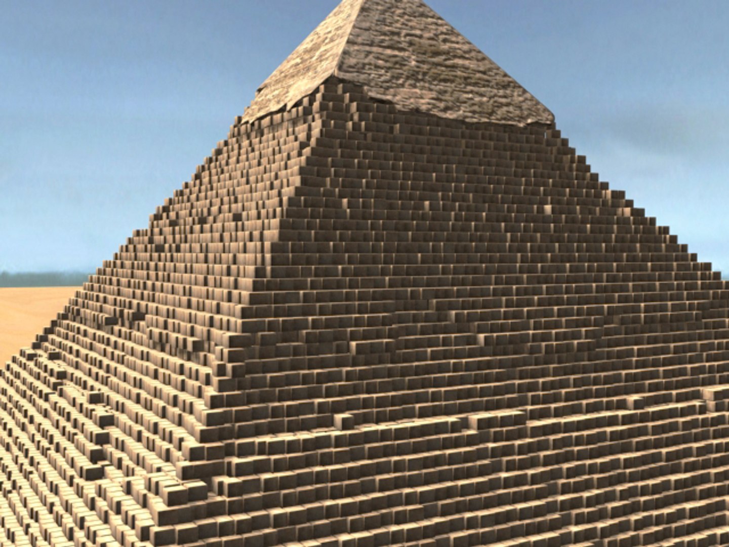 3d Obj Great Pyramid