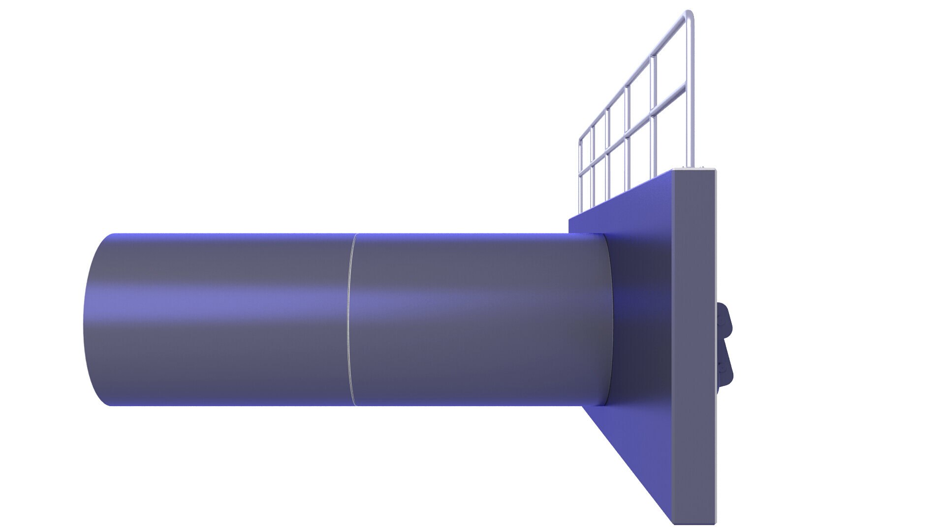 3D Concrete Bridge Drain Outlet Flap Gate 24 - TurboSquid 1979975