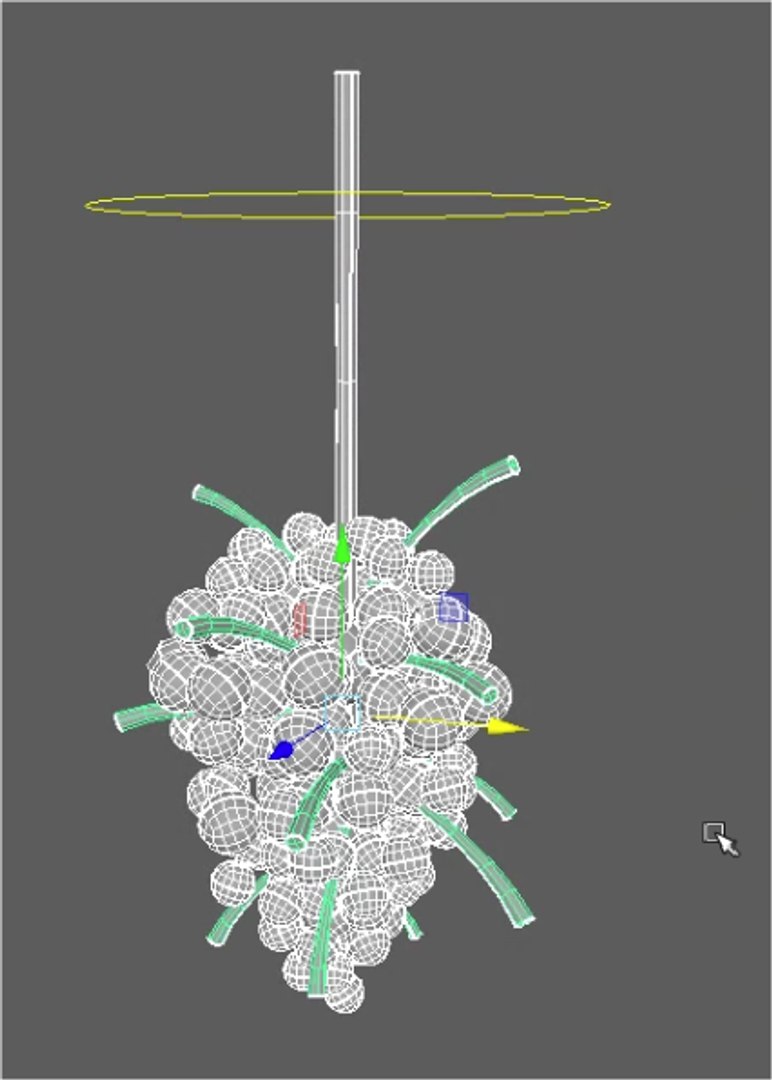 3D Cartoon Fruit Cluster - TurboSquid 1683789