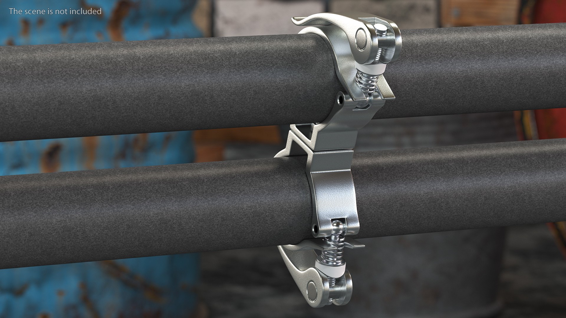 3D Dual Swivel Quick Release Clamp Model - TurboSquid 1785477