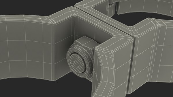 3D Dual Swivel Quick Release Clamp model - TurboSquid 1785477