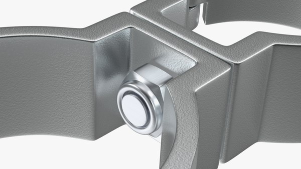 3D Dual Swivel Quick Release Clamp model - TurboSquid 1785477