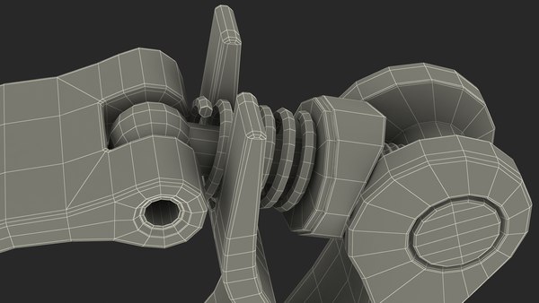 3D Dual Swivel Quick Release Clamp model - TurboSquid 1785477