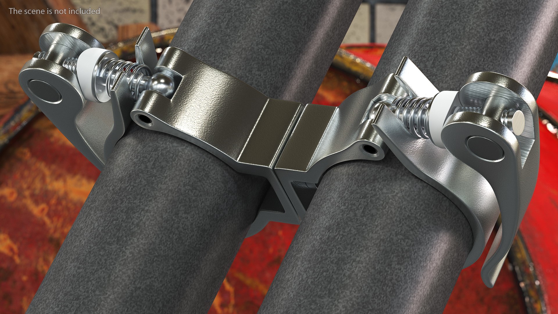 3D Dual Swivel Quick Release Clamp Model - TurboSquid 1785477