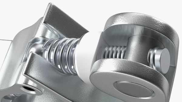 3D Dual Swivel Quick Release Clamp model - TurboSquid 1785477