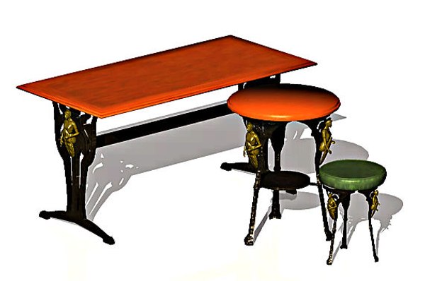 Free 3D Bar-Table Models | TurboSquid