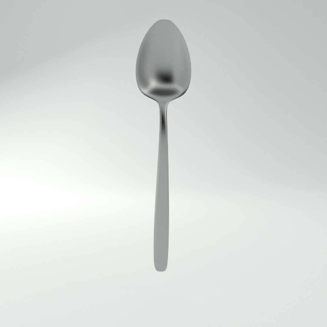 spoon 3d max