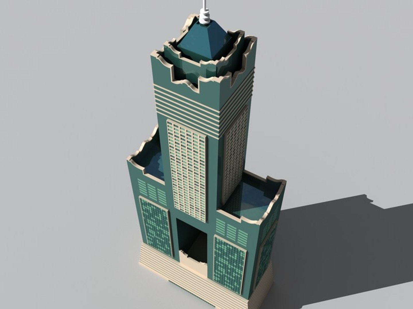 Tuntex Sky Tower Skyscrapers 3d Max