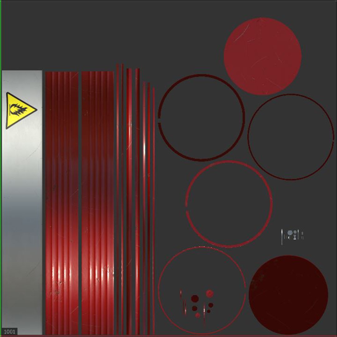 3D Flammable Barrel Model - TurboSquid 2051676