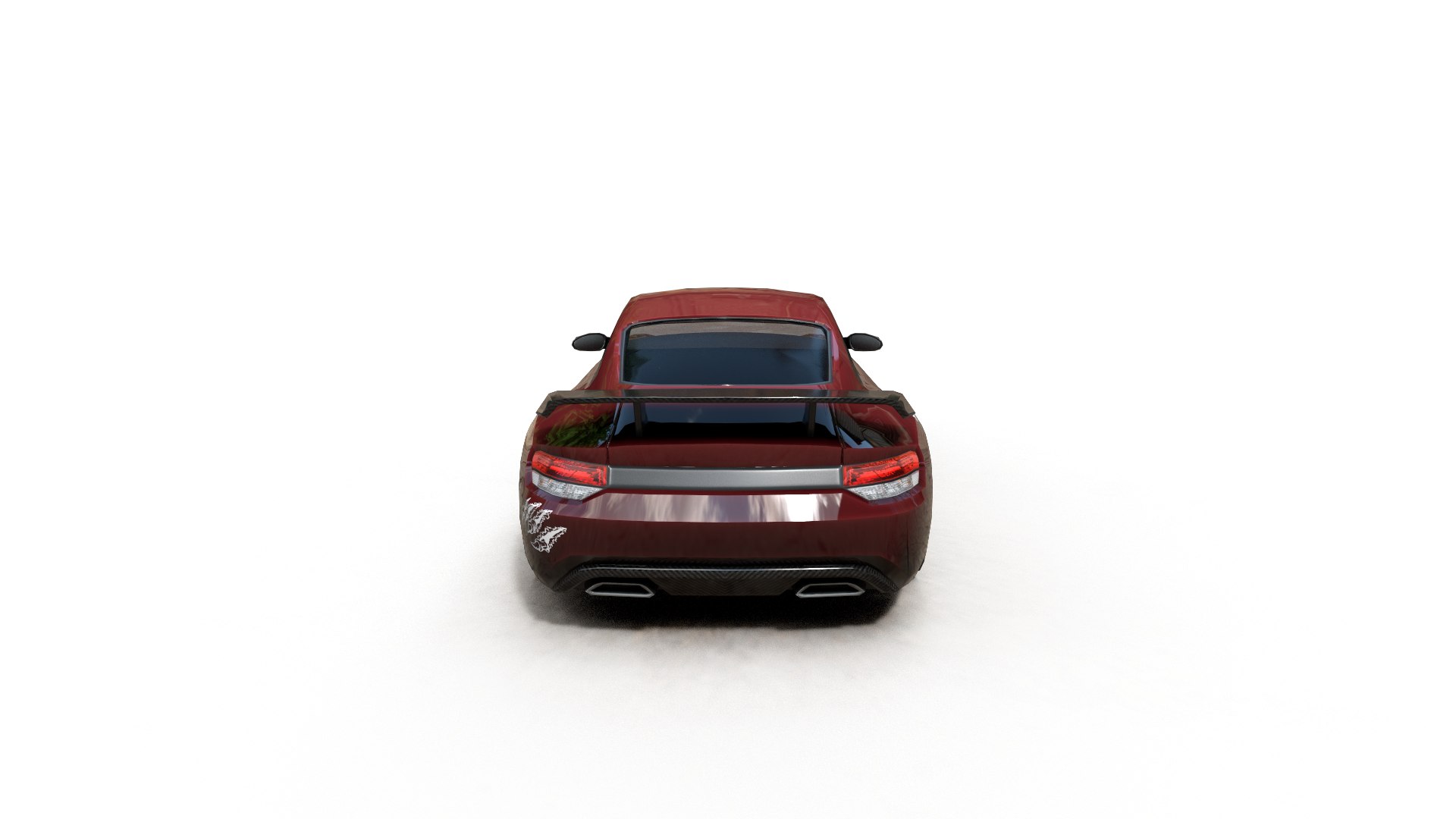 3D model Low polly Sports Car X2 with 4K PBR Texture - TurboSquid 2154063