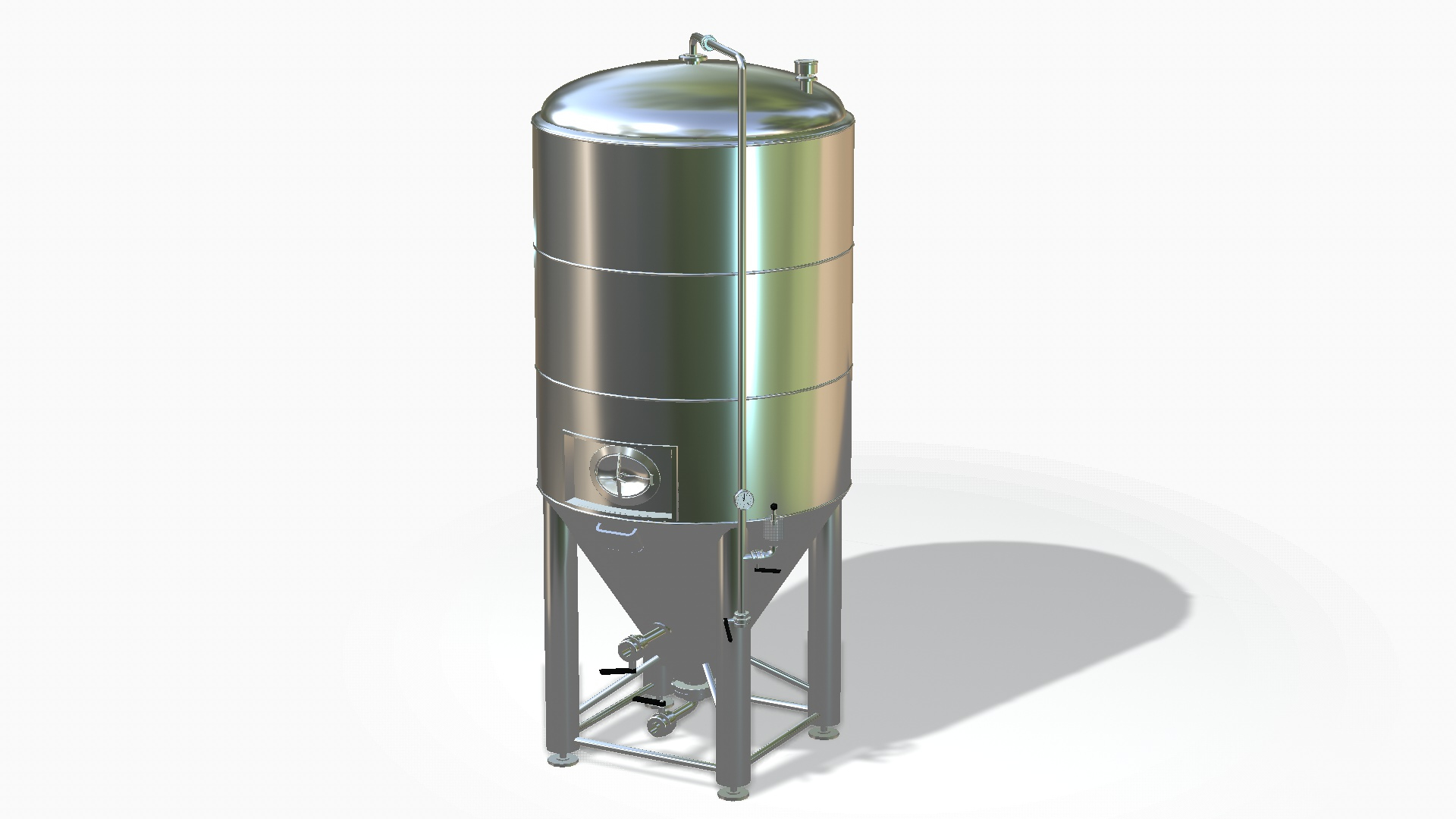 Fermentation Tank Brewery Distillery 3D Model - TurboSquid 2411513