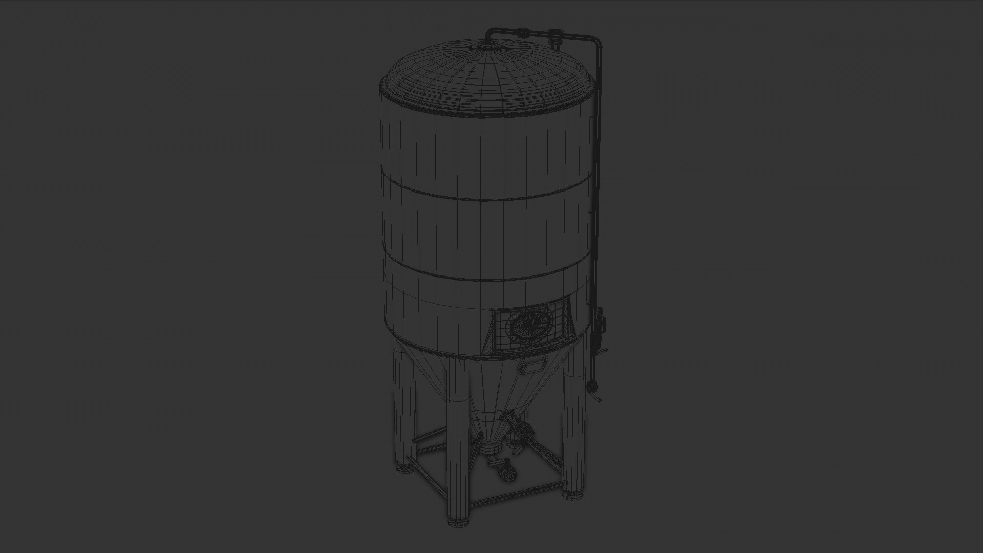 Fermentation Tank Brewery Distillery 3D Model - TurboSquid 2411513