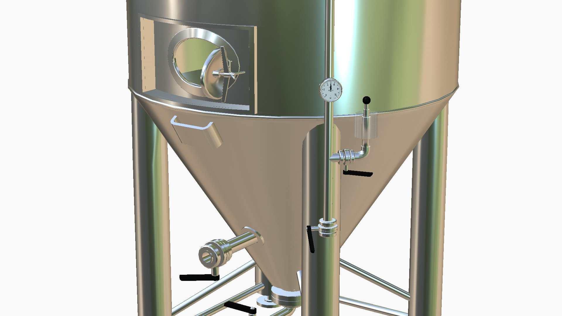 Fermentation Tank Brewery Distillery 3D Model - TurboSquid 2411513