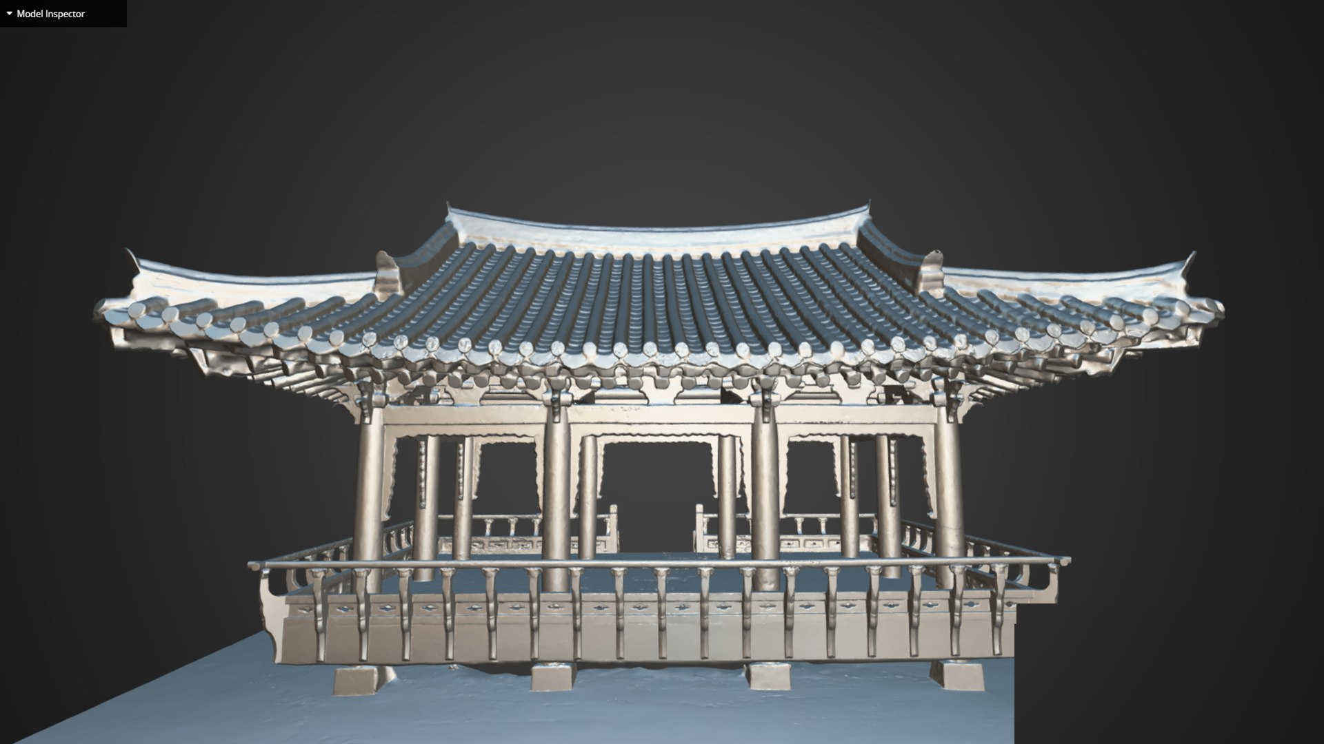 Korea Pavillion Model - TurboSquid 2020620