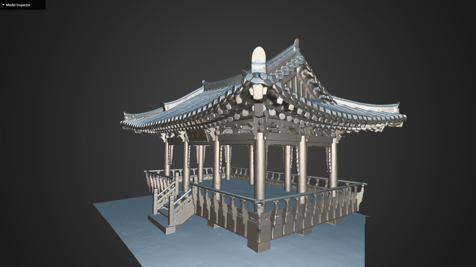 Korea Pavillion Model - TurboSquid 2020620