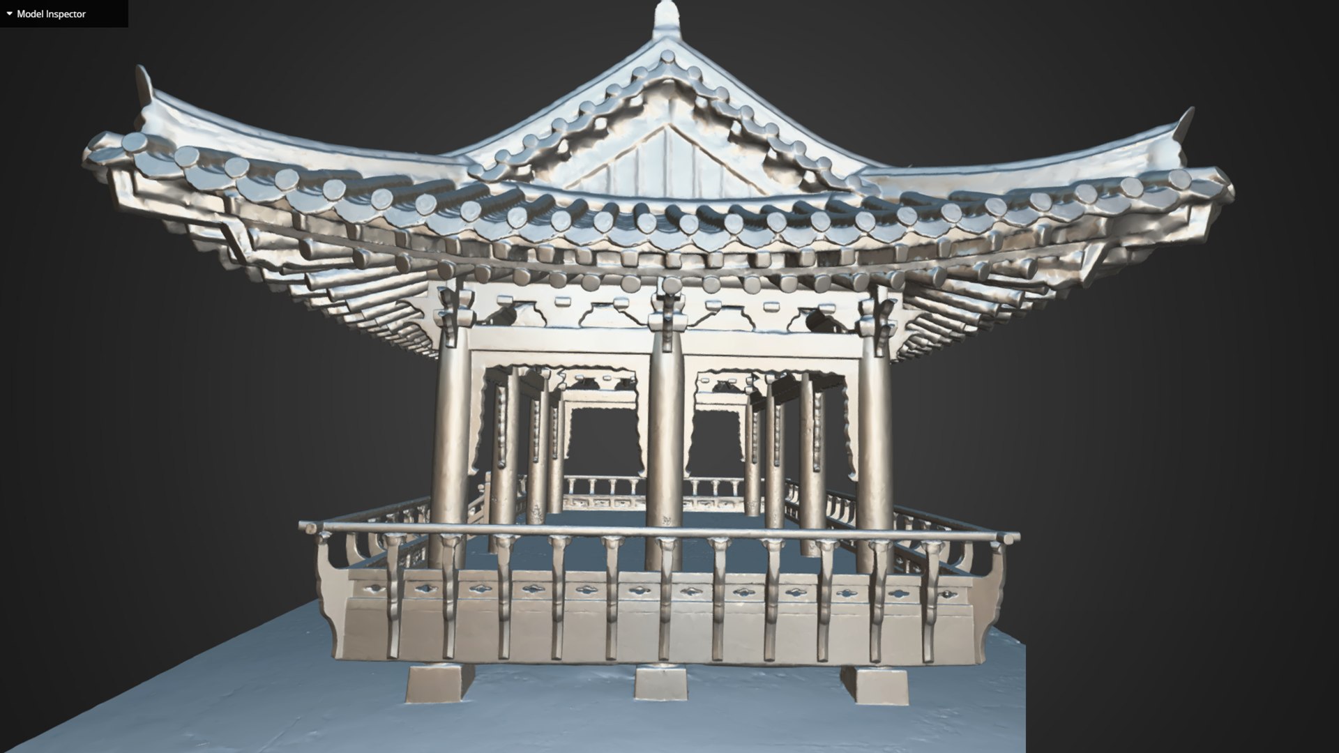 Korea Pavillion Model - TurboSquid 2020620