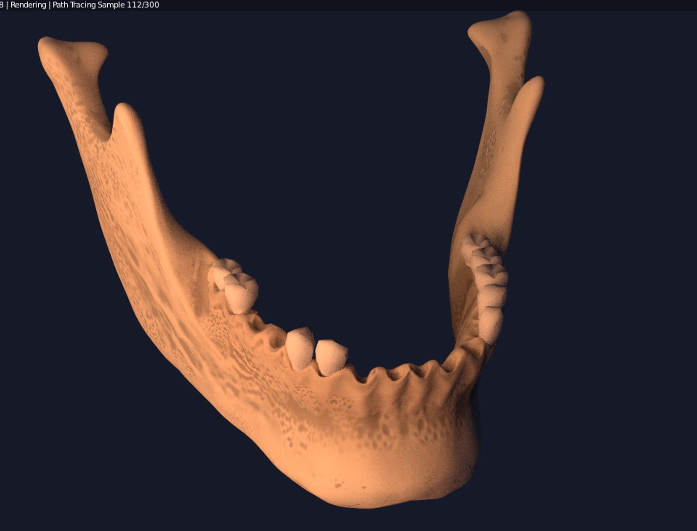 Blend Jaw Skull