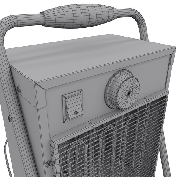 3d heater fan model