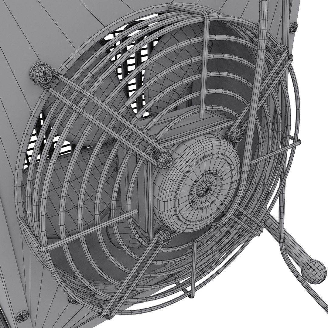 3d Heater Fan Model