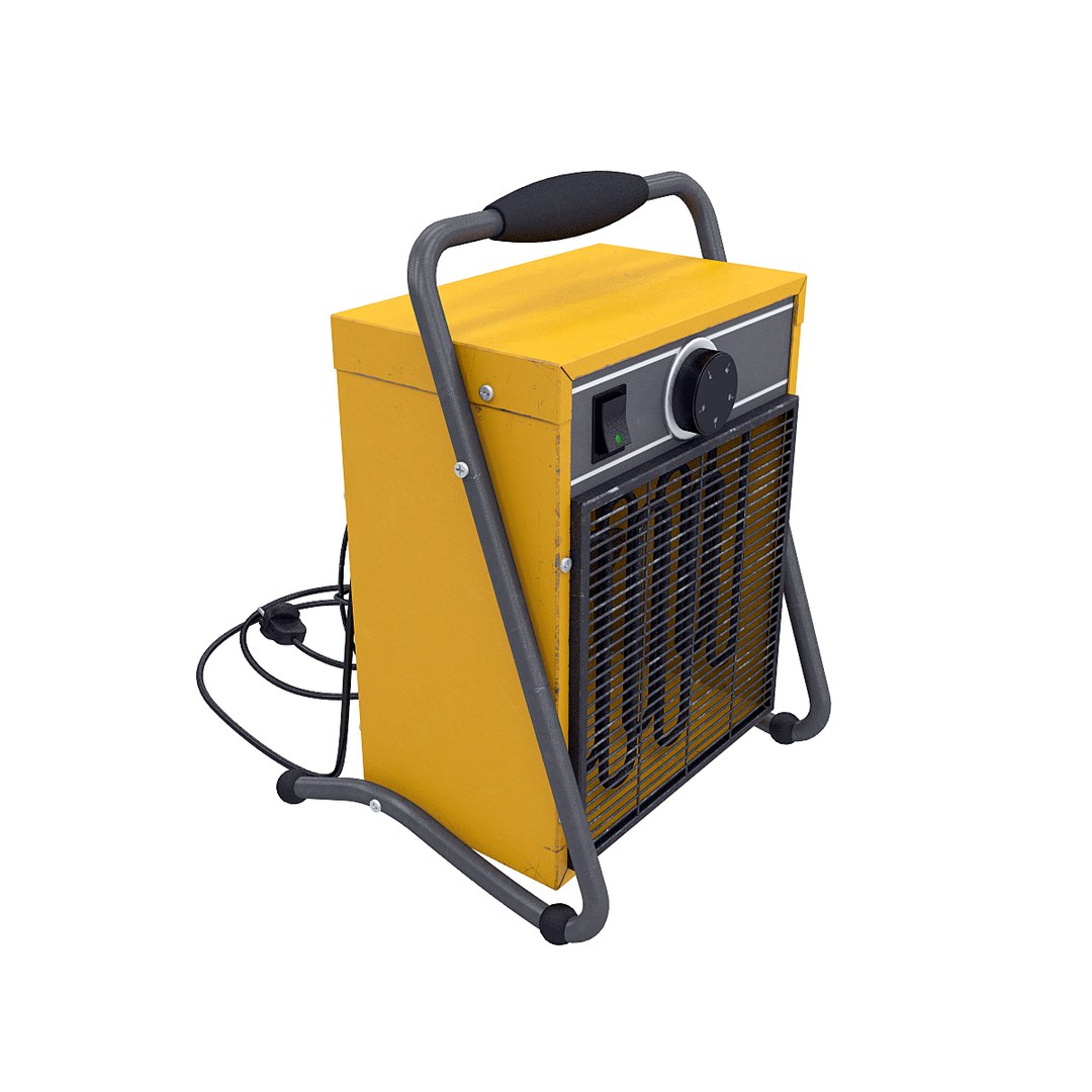 3d Heater Fan Model