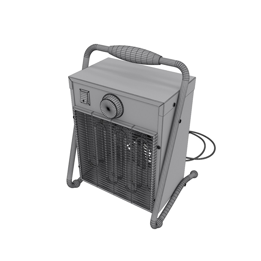 3d Heater Fan Model