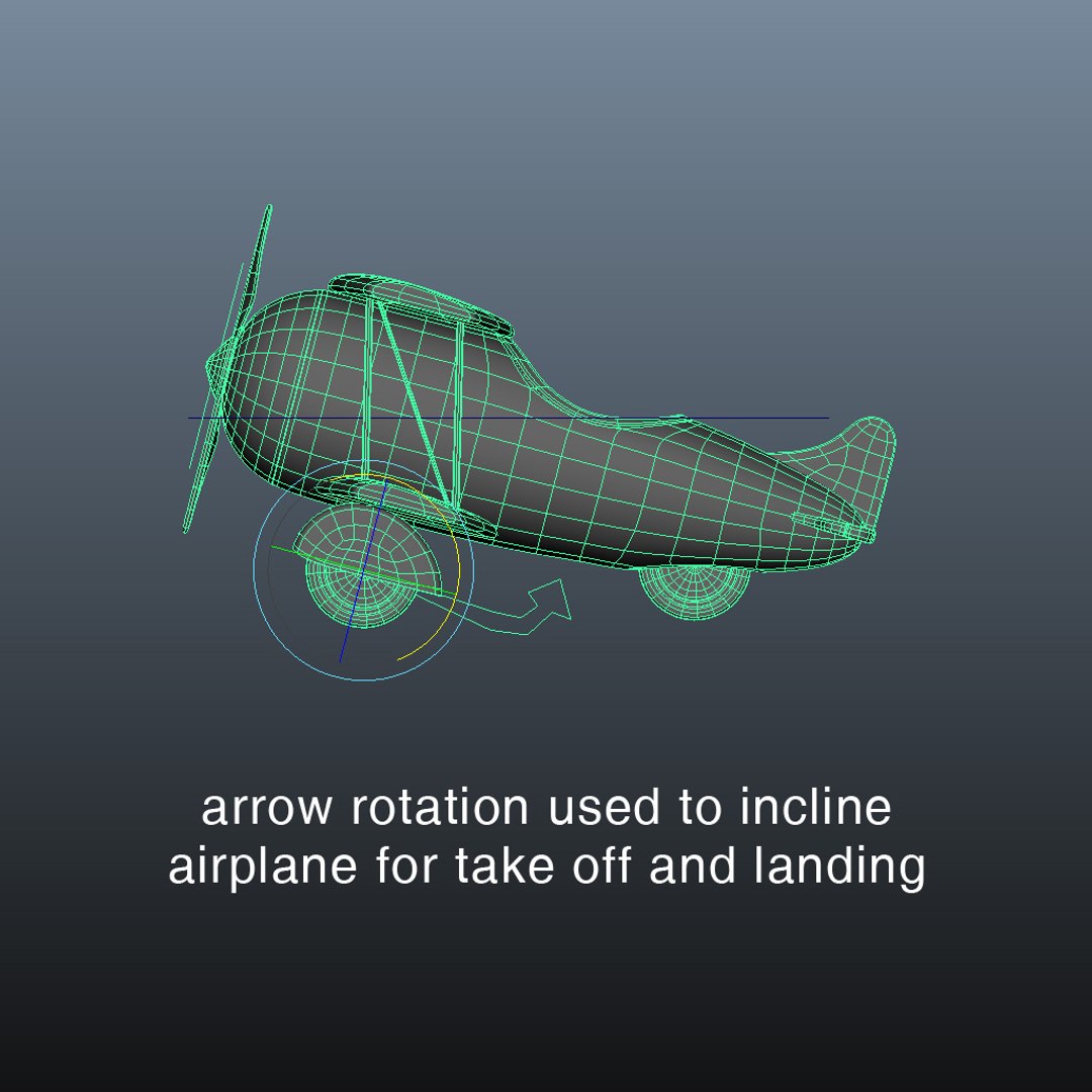 Simple Rigged Cartoon Obj