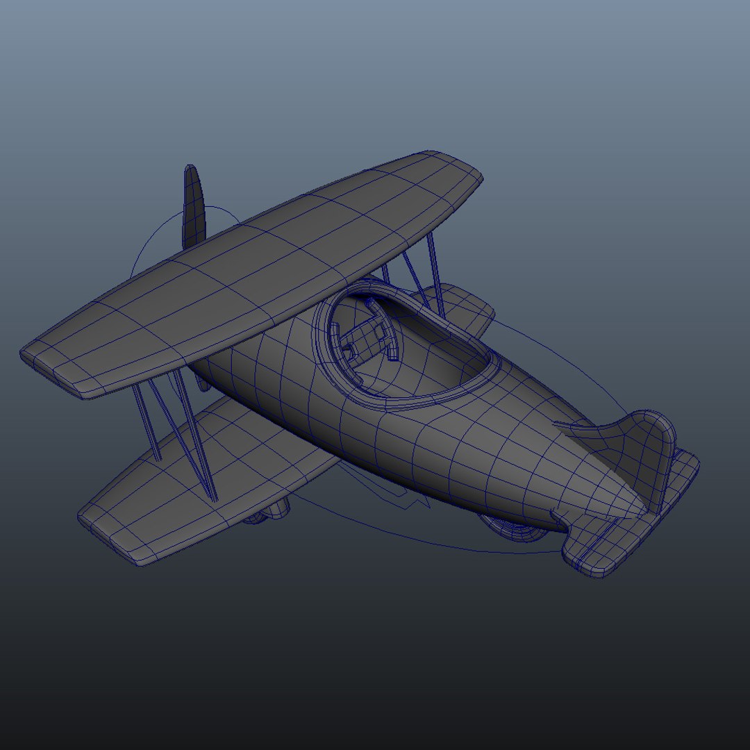 Simple Rigged Cartoon Obj