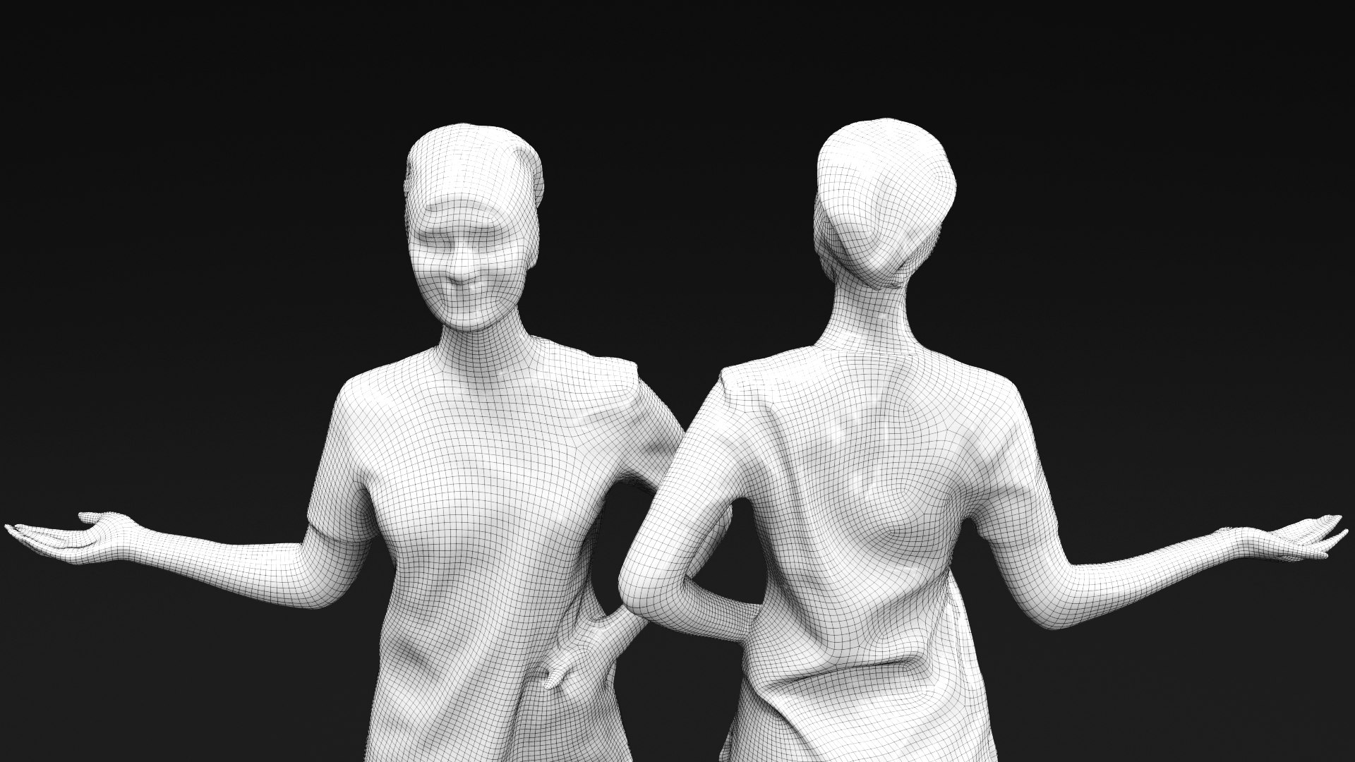 Photogrammetry Human Young Woman Model - TurboSquid 1446893