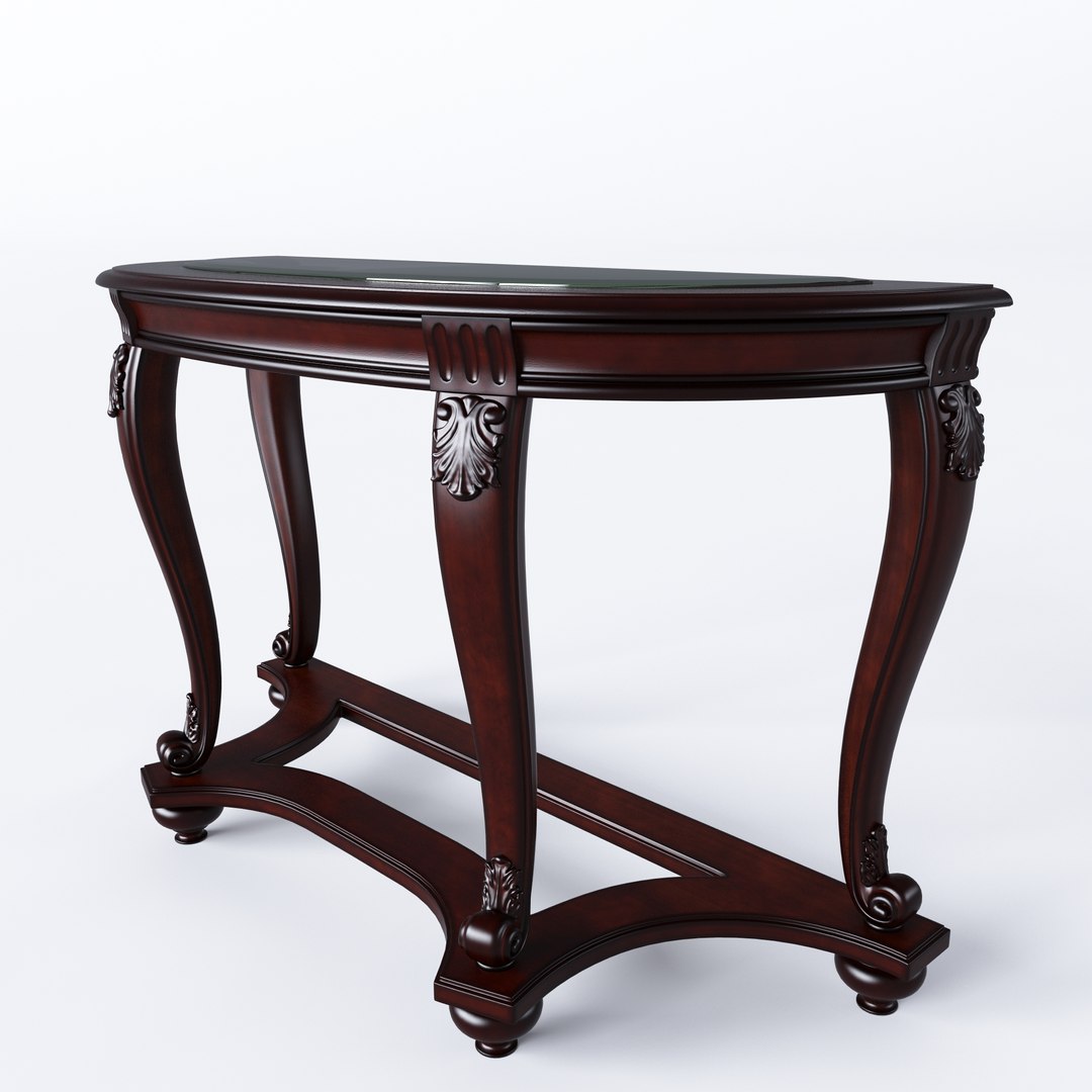 Console Table Model - TurboSquid 1156900