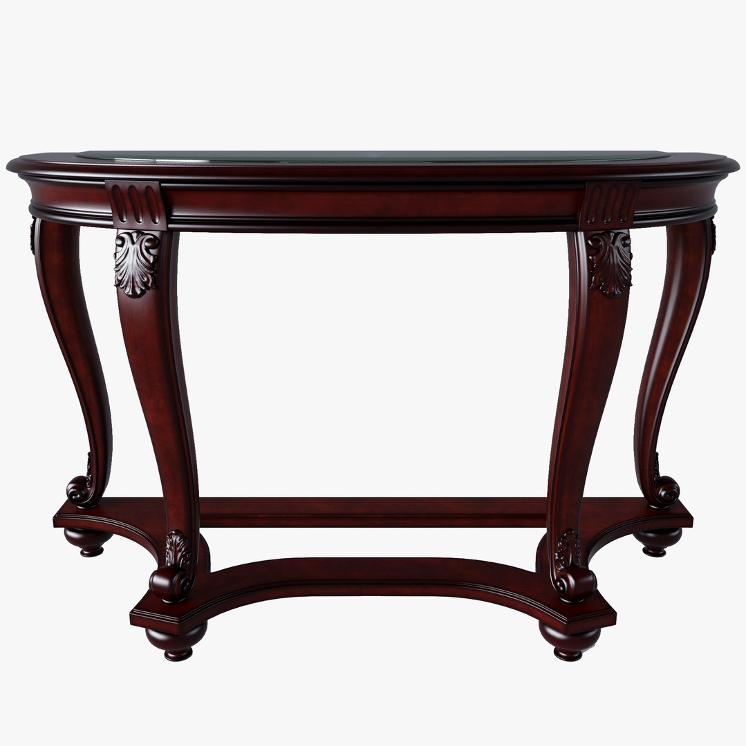 Console Table Model - TurboSquid 1156900