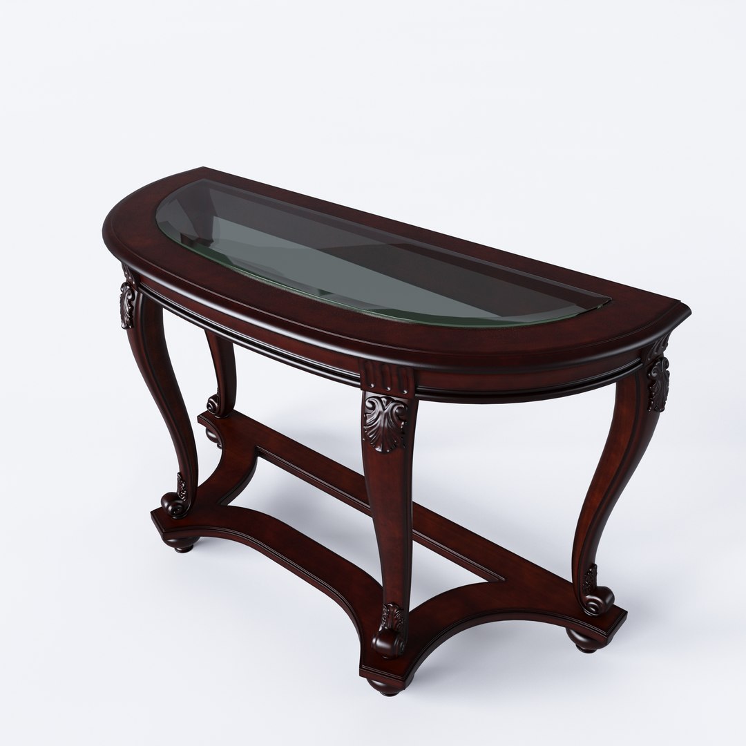 Console Table Model - TurboSquid 1156900