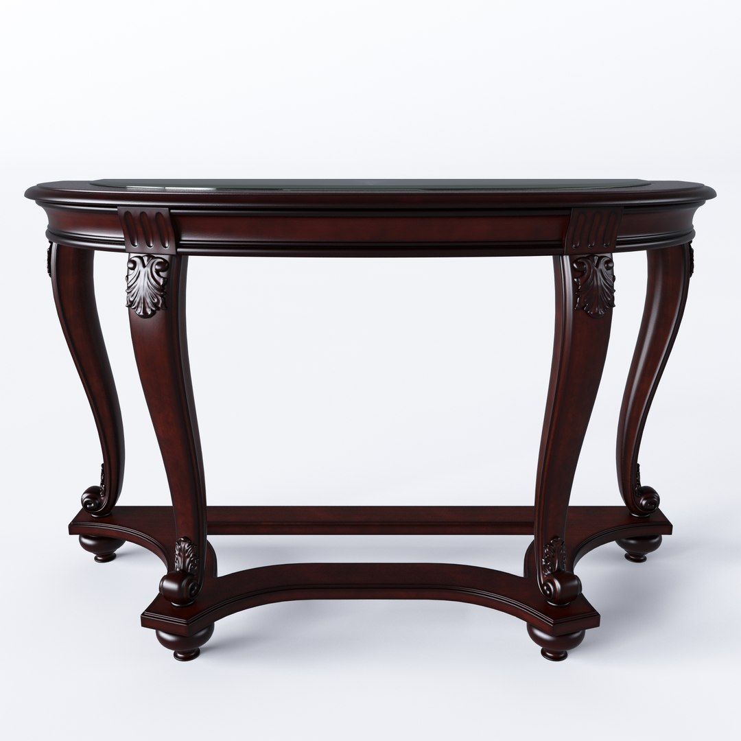 Console Table Model - TurboSquid 1156900