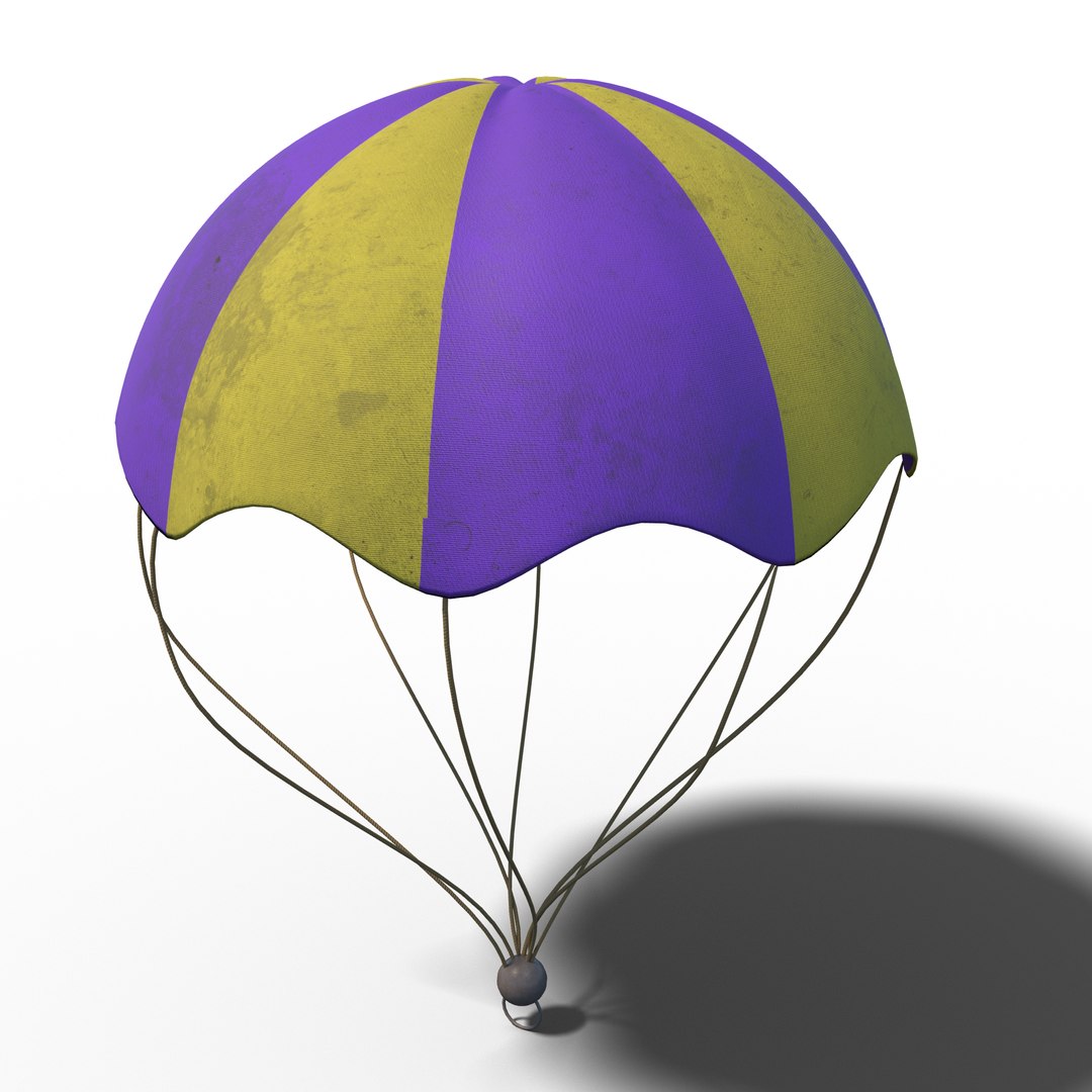 Parachute 3D Model - TurboSquid 2059272