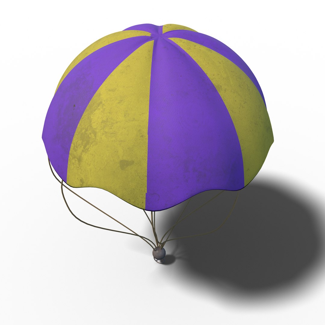 Parachute 3D Model - TurboSquid 2059272