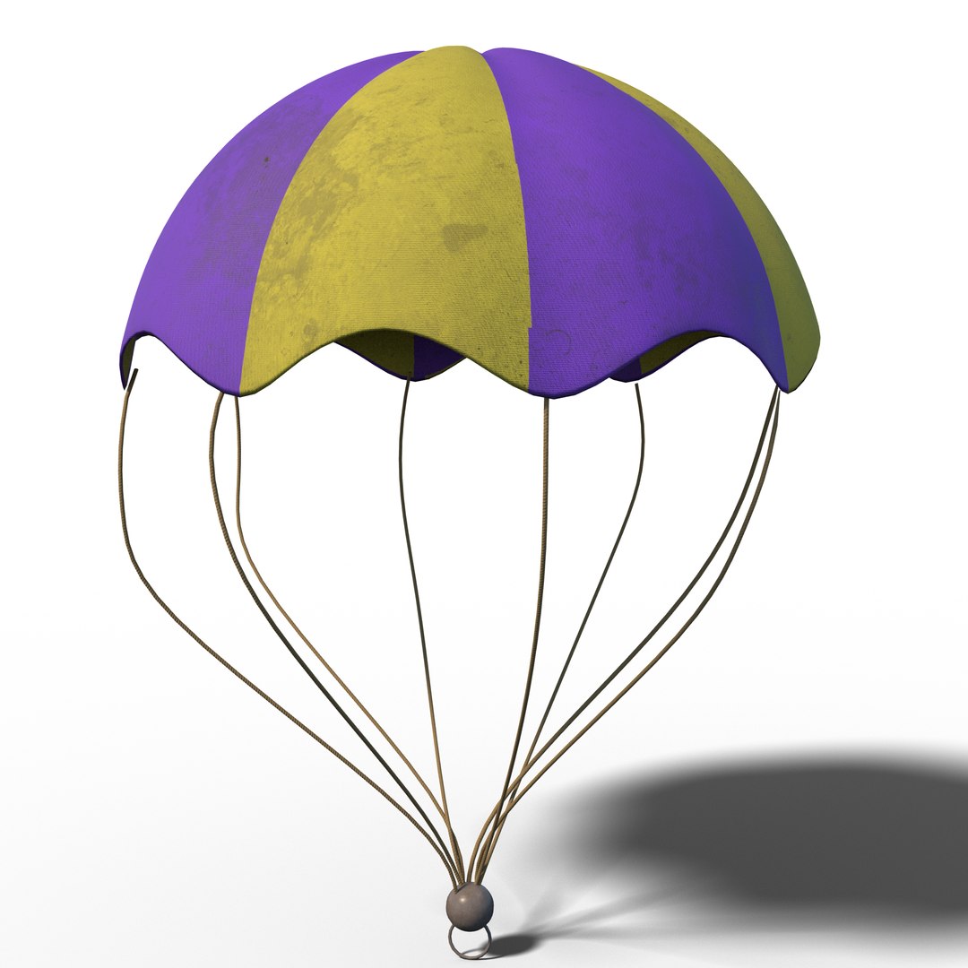 Parachute 3D Model - TurboSquid 2059272