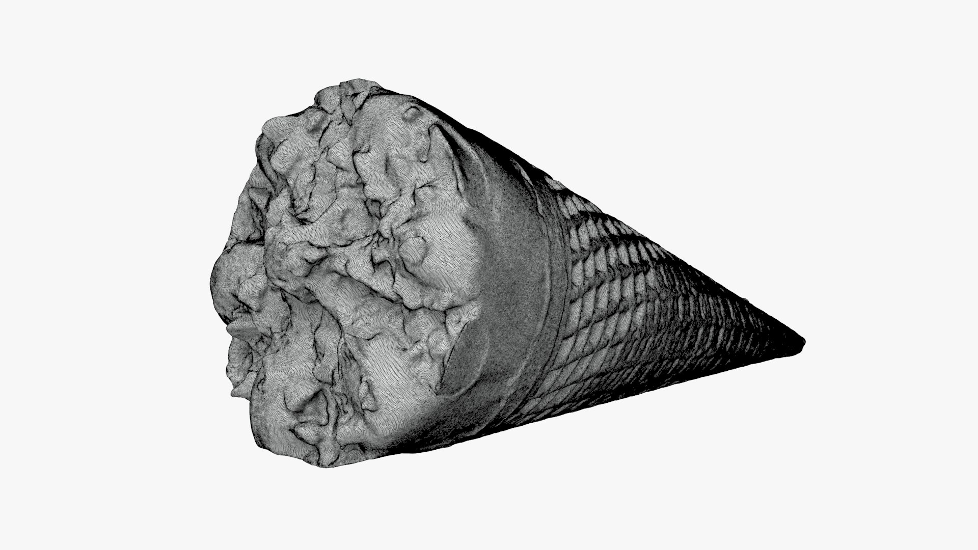 3D Cornetto Vanilla For 3D Print - TurboSquid 2316939