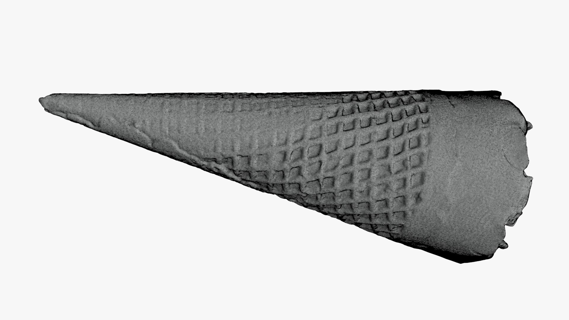 3D Cornetto Vanilla For 3D Print - TurboSquid 2316939