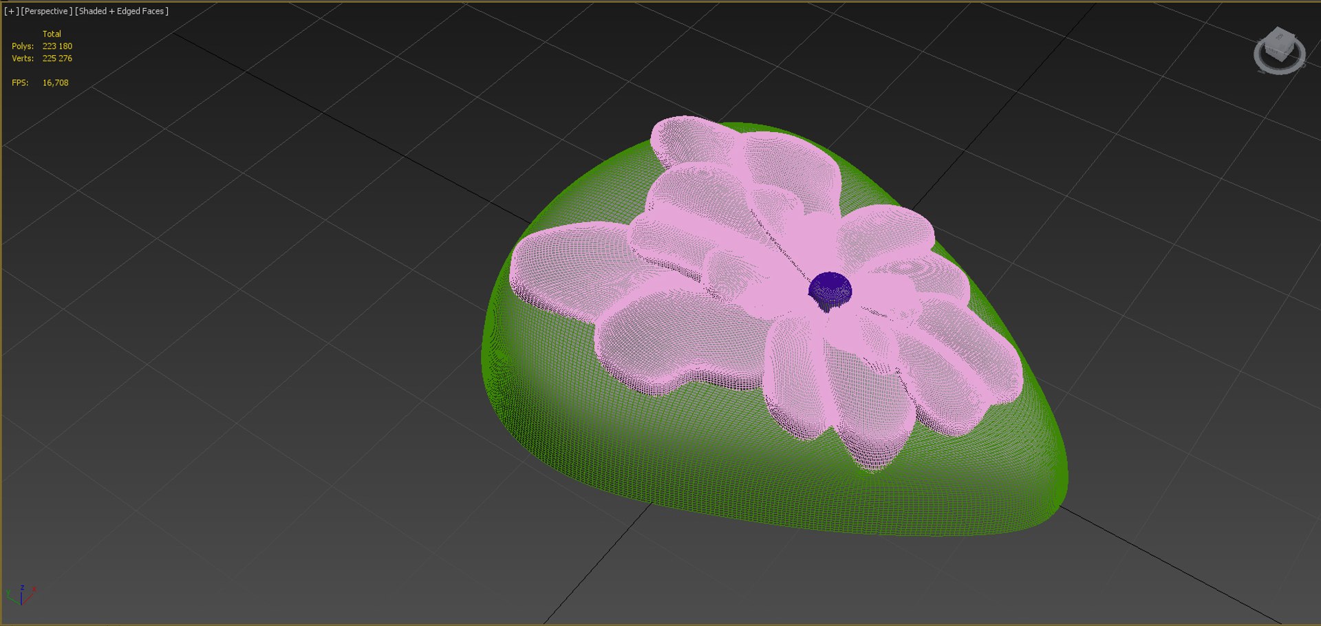 Flower mold hand 3D model - TurboSquid 1363087