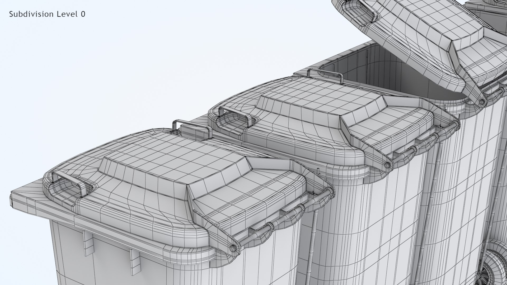 3D Colorful Recycle Bins - TurboSquid 1468732