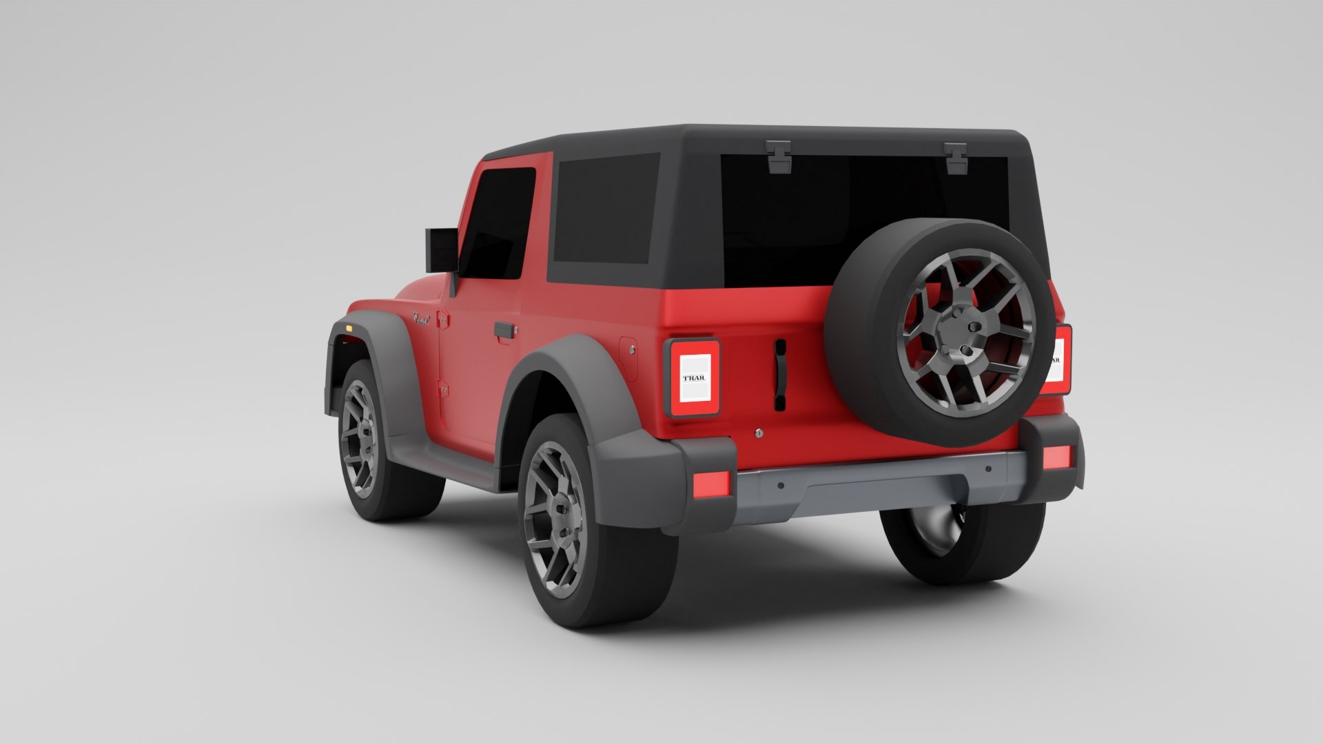 Mahindra Thar 2022 3D Model - TurboSquid 1942780