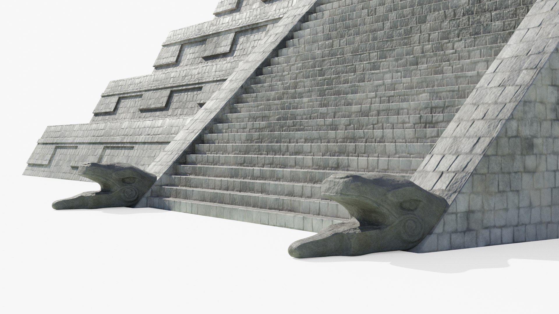 3D Model Chichen Itza Pyramid - TurboSquid 1527871