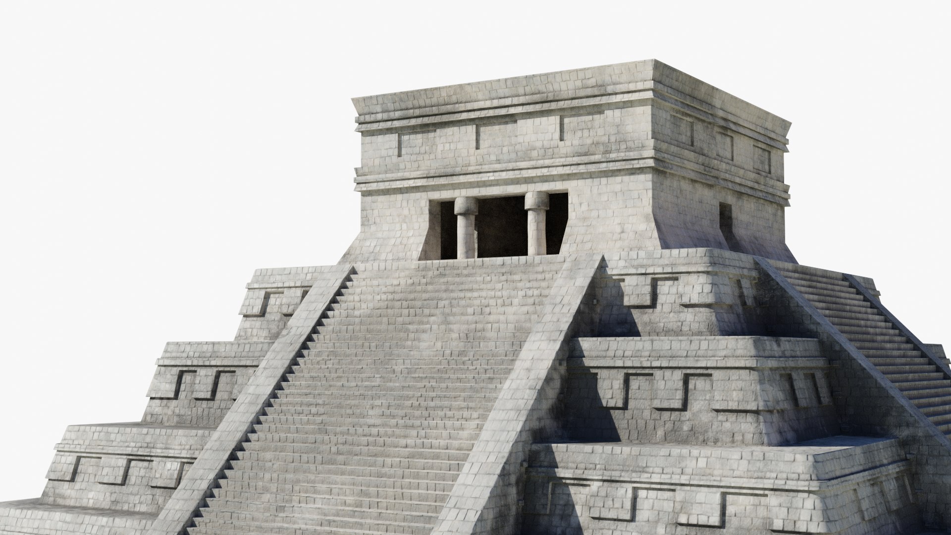 3D Model Chichen Itza Pyramid - TurboSquid 1527871