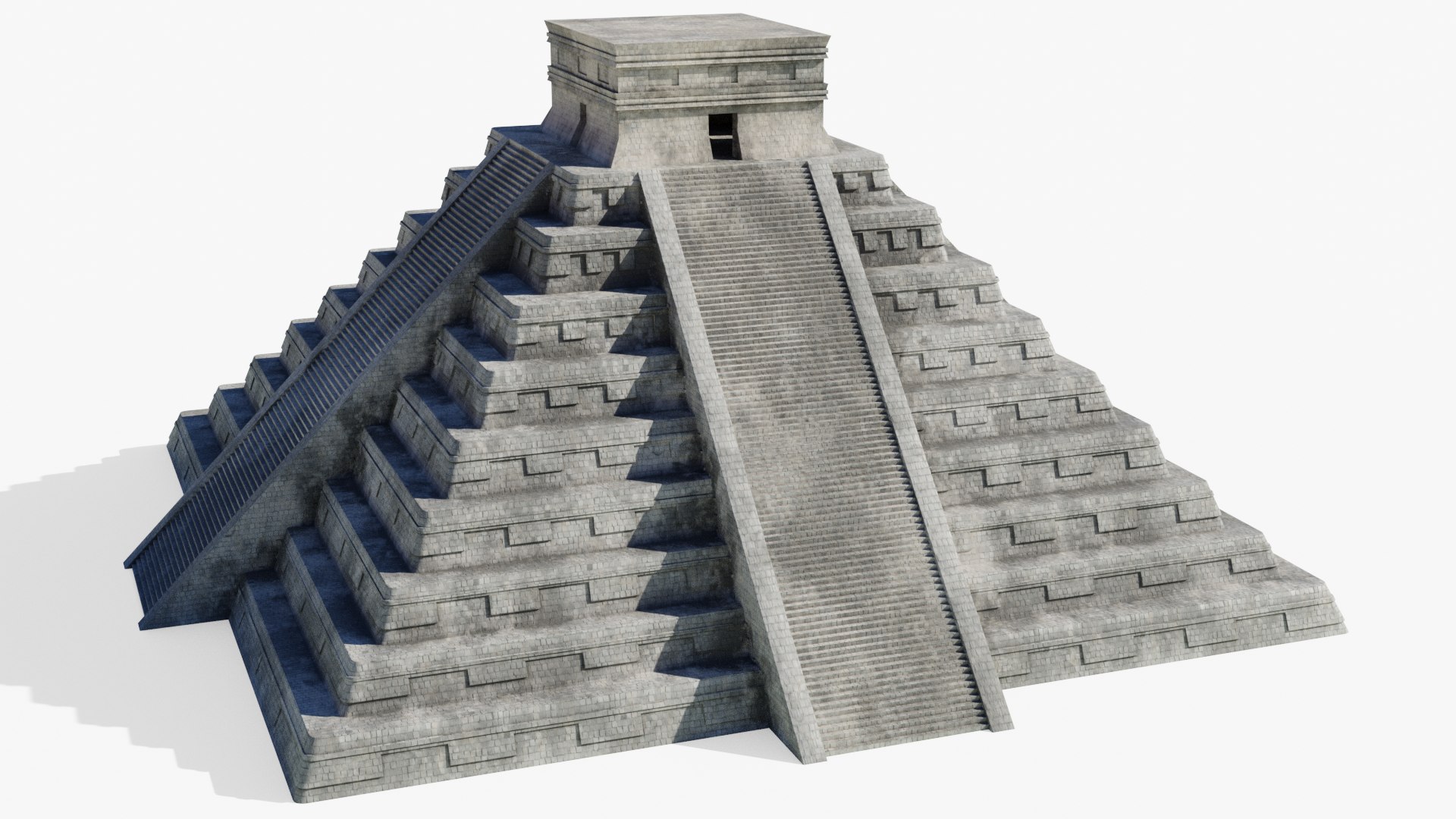 3D Model Chichen Itza Pyramid - TurboSquid 1527871